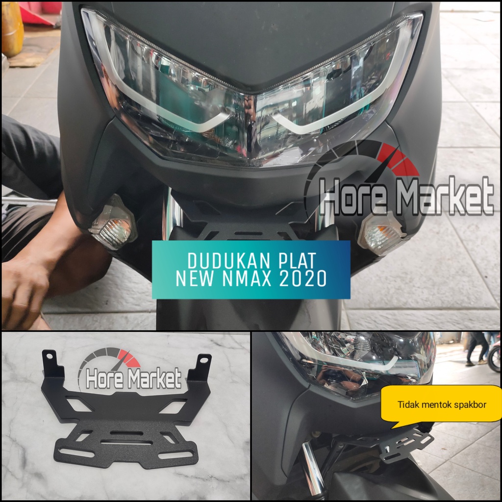 Jual DUDUKAN PLAT NEW NMAX 155 BREKET PLAT NEW NMAX 2020 2021 2022 2023 ...