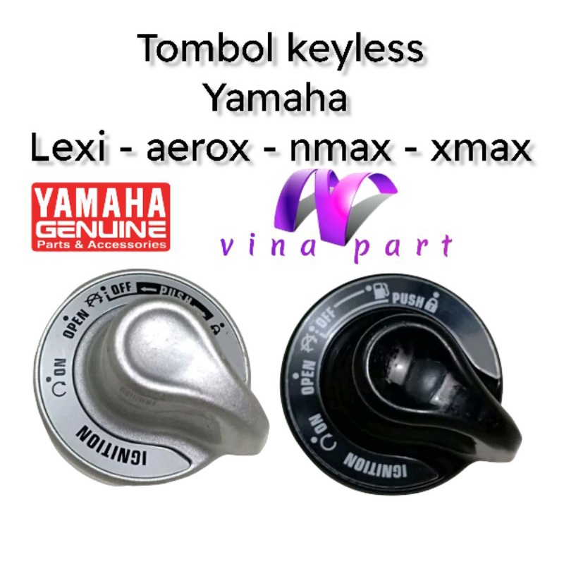 Jual knop knob kunci kontak keyless yamaha lexi aerox xmax nmax fazzio ...