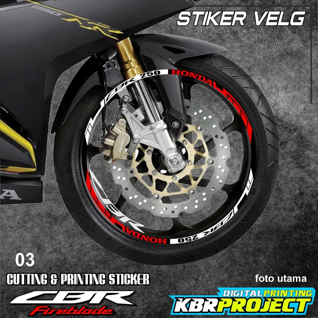 Jual Stiker Vleg CBR FIREBLADE - Stiker Velg Variasi List Honda CBR ...