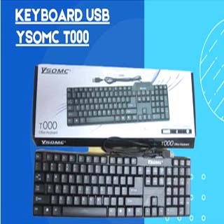 Jual Keyboard USB YSOMC - T000 Empuk Enak di Tangan | Shopee Indonesia