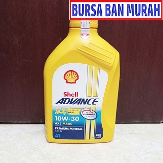 Jual Oli Shell Advance AX5 Matic 10W30 0.8L | Shopee Indonesia