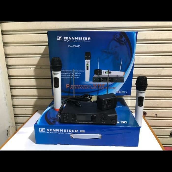 Jual MIC WIRELESS SENNHEISER EW 500 G3 2 MIC | Shopee Indonesia