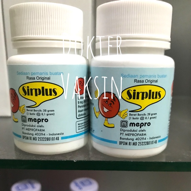 Jual Sirplus serbuk / pemanis obat alami/ pemanis puyer BPOM | Shopee ...