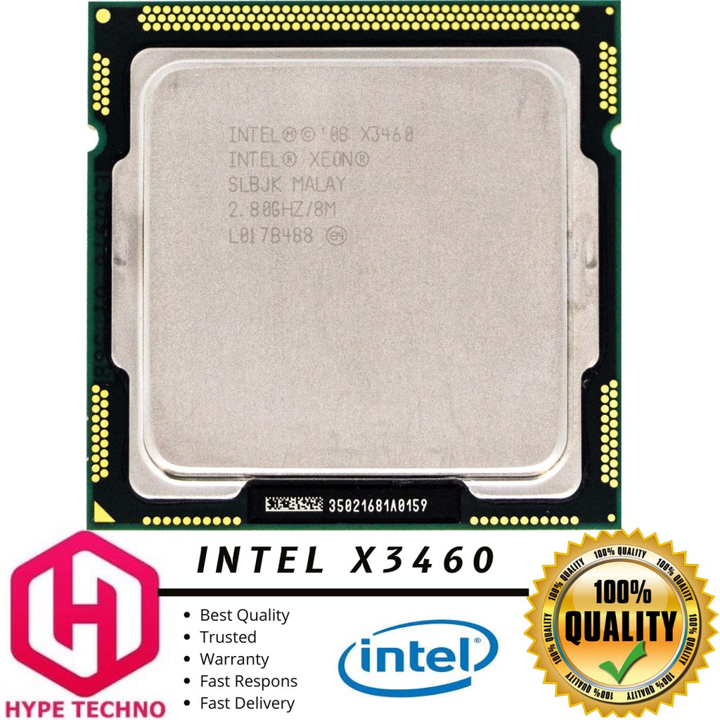 Jual Intel Xeon X3460 LGA 1156 Setara I7 860 - 2.80GHz up to 3.46GHz 4 ...