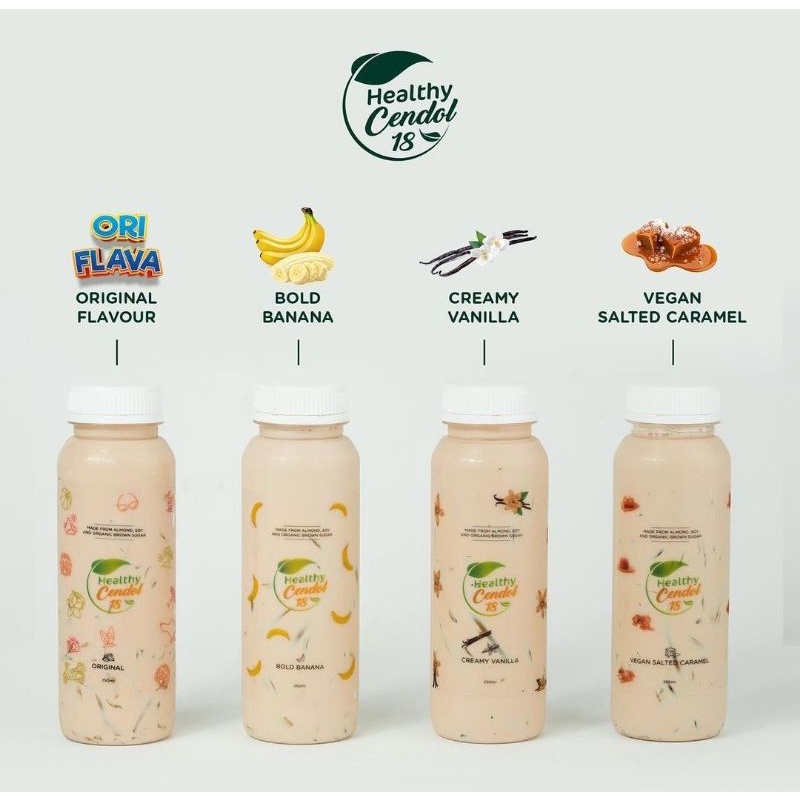 Jual Healthy Cendol 18 (250 ml) 5 botol | Shopee Indonesia