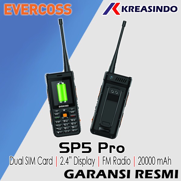 Jual Evercoss SP5 Pro Handy talky adventure Garansi Resmi | Shopee ...