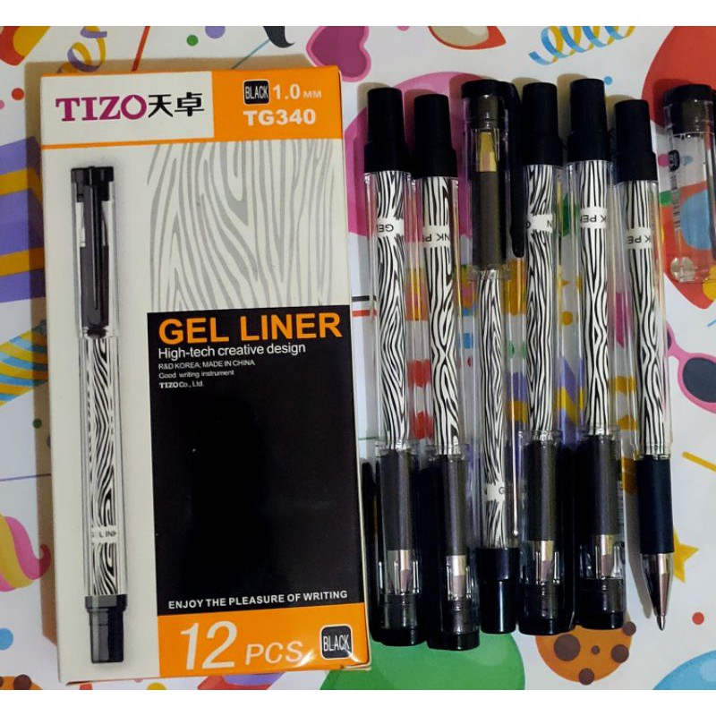 Jual Gel Tizo hitam TG 340 original | Shopee Indonesia