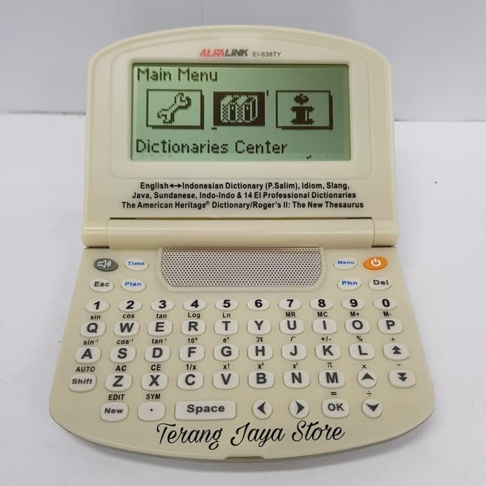 Jual Kamus Elektronik Alfalink EI-638Ty Electronic Dictionary (Grey) | Shopee Indonesia