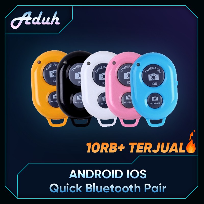 Jual Selfie Camera Remote Control Bluetooth Wireless Untuk Android IOS ...