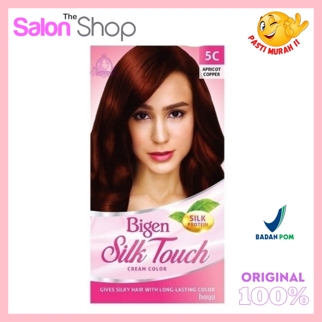 Jual Bigen Silk Touch Hair Color / Pewarna Rambut Liquid (Kemasan Pink ...