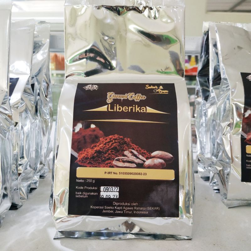 Jual Kopi Sekar Arum Liberica 250 gram | Kopi Bubuk Liberika | Kopi ...