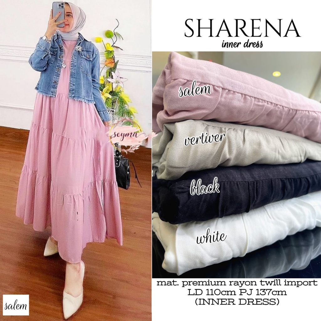 Jual inner dress sharena by seyma | Shopee Indonesia