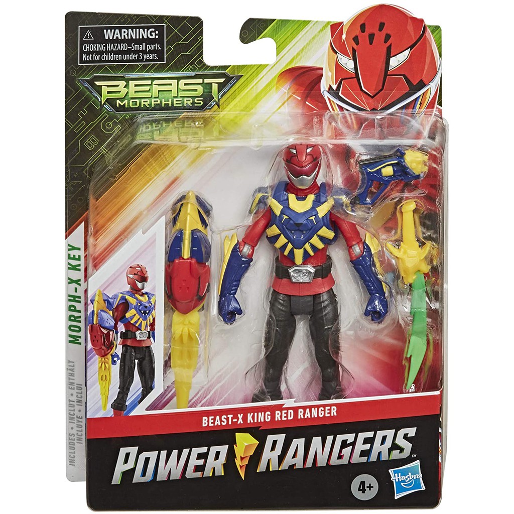 Jual Power Rangers Beast Morphers - Beast X King Red Ranger | Shopee ...