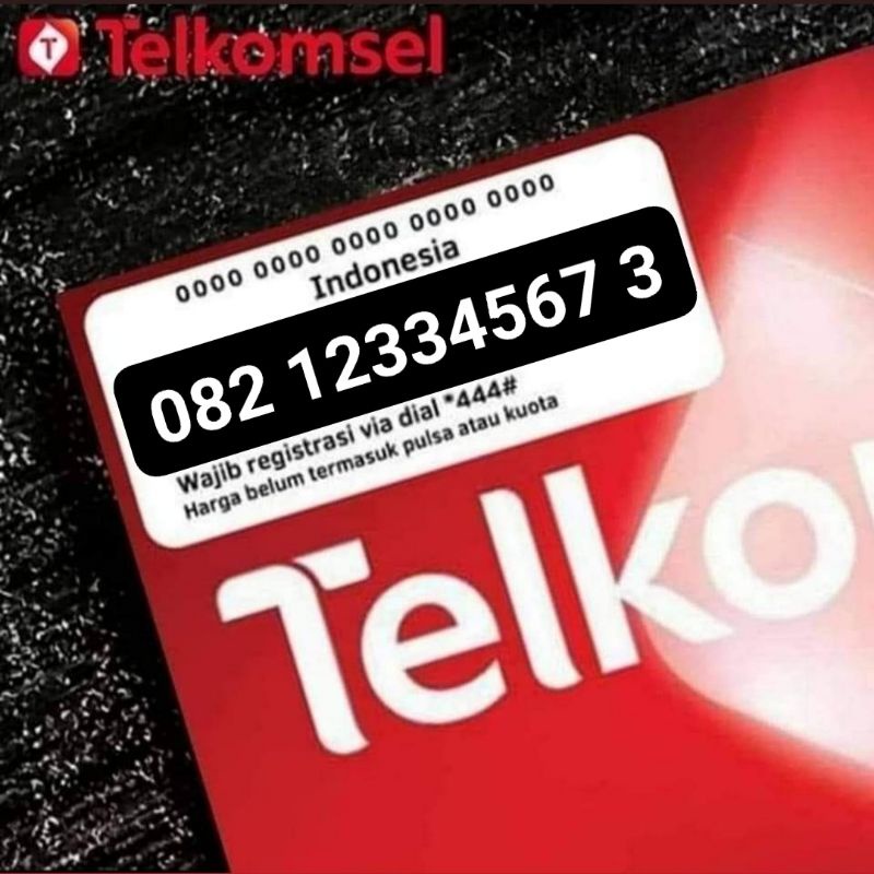 Jual Nomor Cantik Telkomsel Simpati Seri Naik 1234567 4G LTE 082 ...