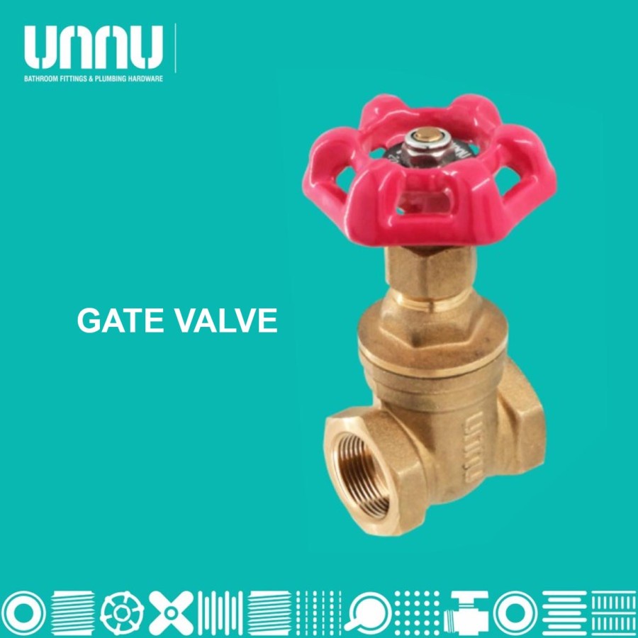 Jual Gate Valve 1 1/2" Unnu | Shopee Indonesia