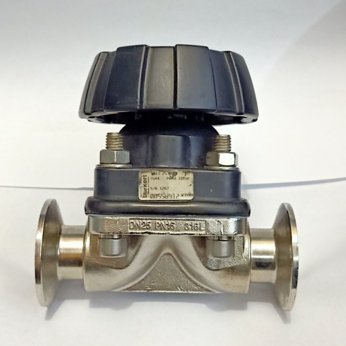 Jual BURKERT DIAPHRAGM VALVE FERULLE 3233 25,0 ET VG DN25 PORT 1" INCH ...