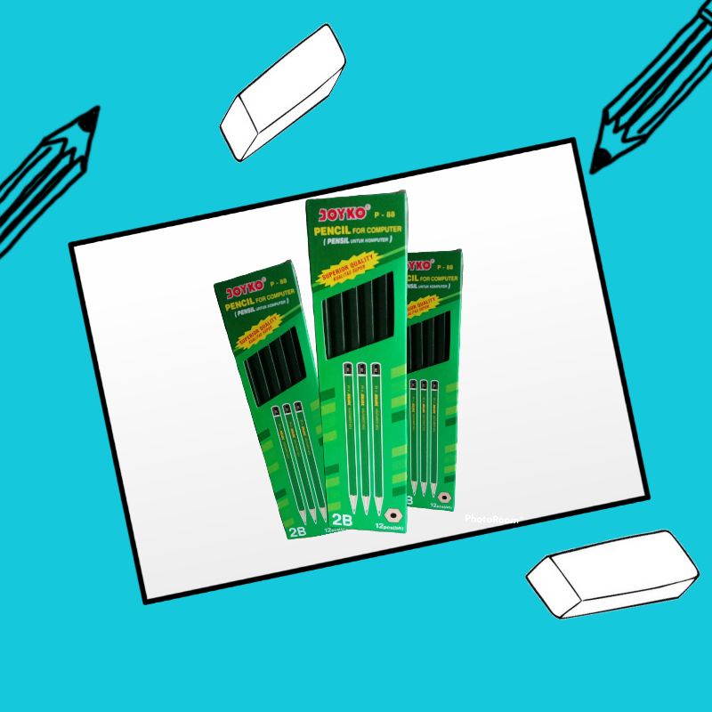 Jual PENSIL/PENSIL 2B /PENSIL 2B MERK JOYKO TYPE P88 | Shopee Indonesia