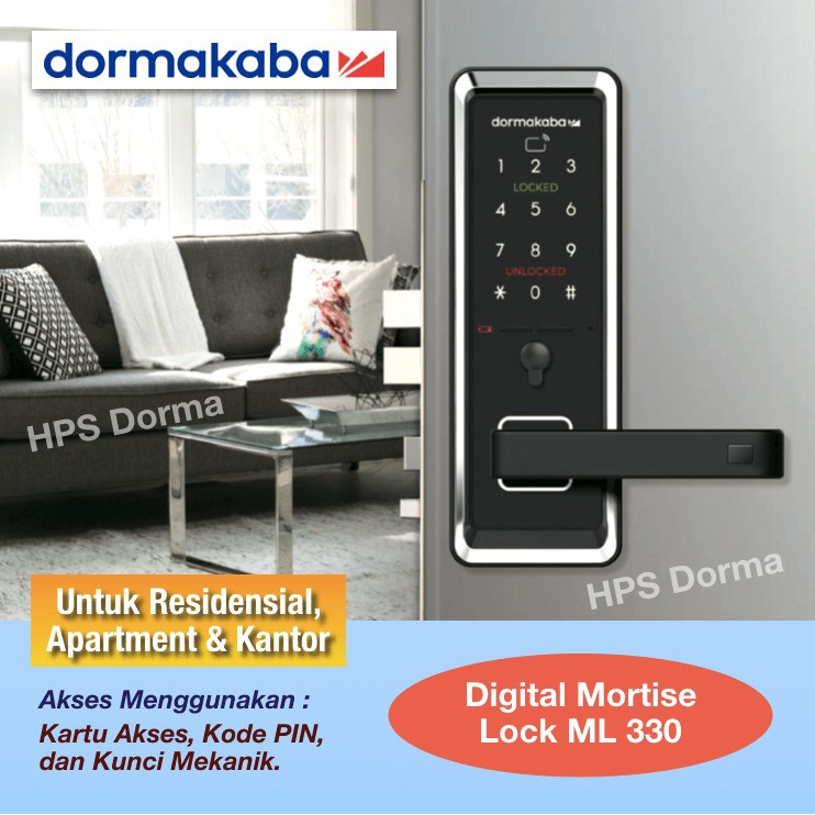 Jual Digital Door Lock dorma kaba ML 330 | Shopee Indonesia