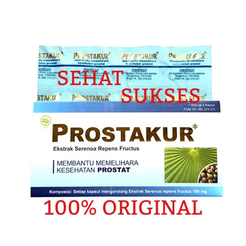 Jual PROSTAKUR - OBAT PROSTAT ( PER STRIP) | Shopee Indonesia