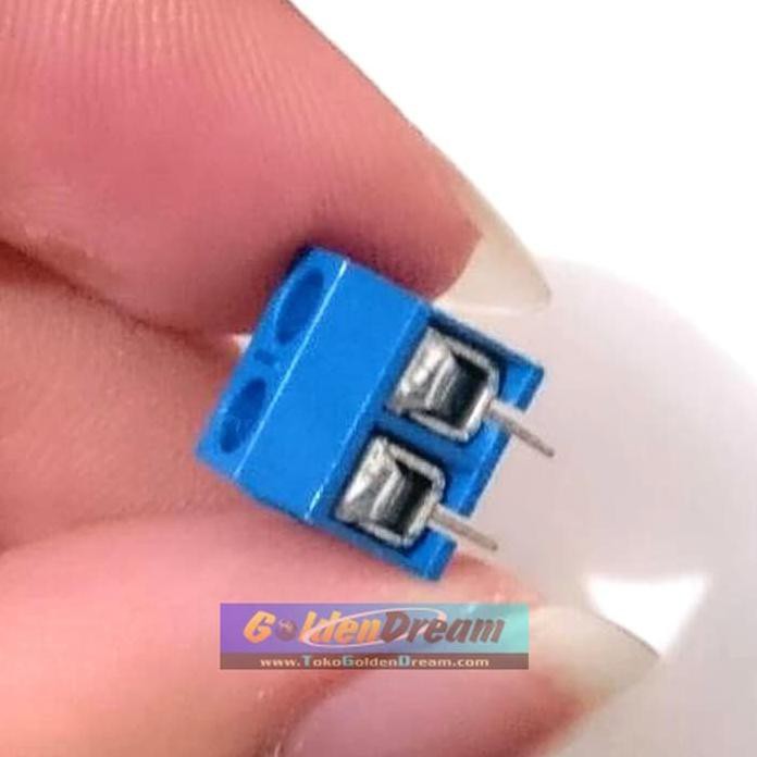 Jual TERMINAL BLOCK 2 PIN SKRUP SCREW PCB BLOK 2P PITCH 5MM CABLE ...