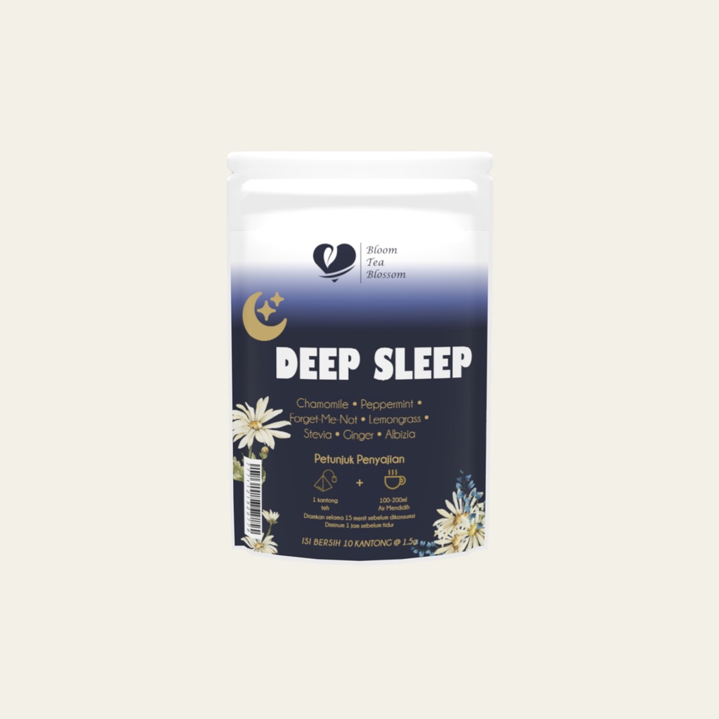 Jual GLARANADI - Teh Bunga Insomnia & Mempermudah Tidur Deep Sleep / Chamomile (Valerian Blend ...
