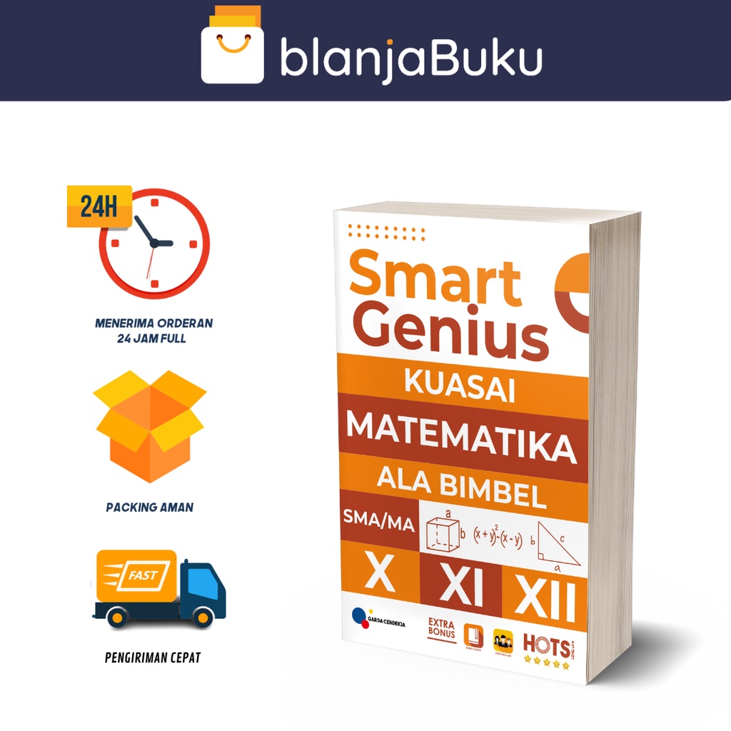 Jual BUKU SMA SMART GENIUS FISIKA,KIMIA,BIOLOGI,MATEMATIKA / SMART ...