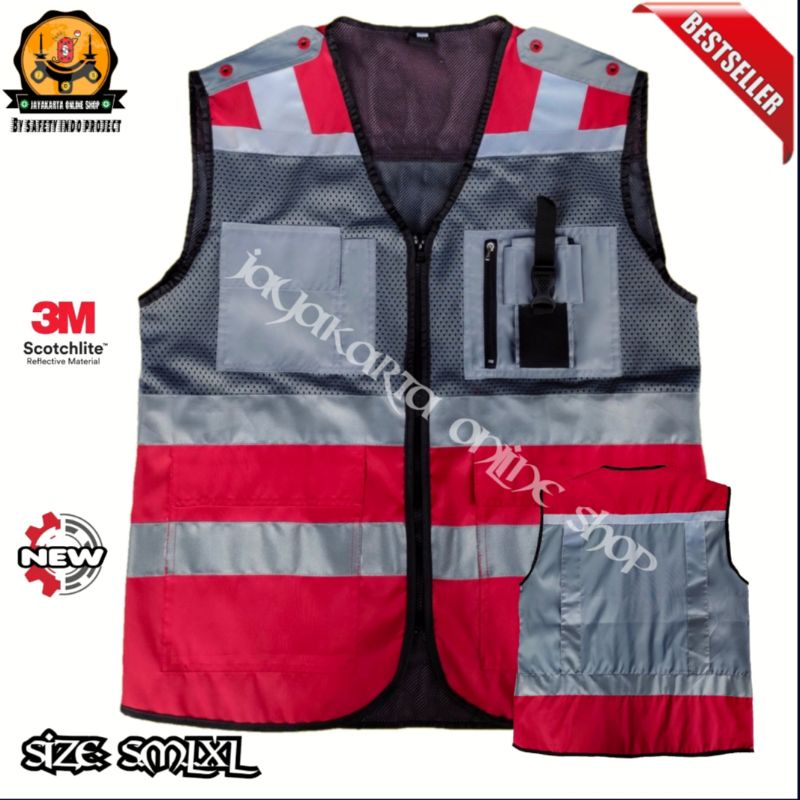 Jual ROMPI SAFETY AIR FLOW 3M SCOTLIGHT TASLAN WATER PROOF KOMBINASI ...