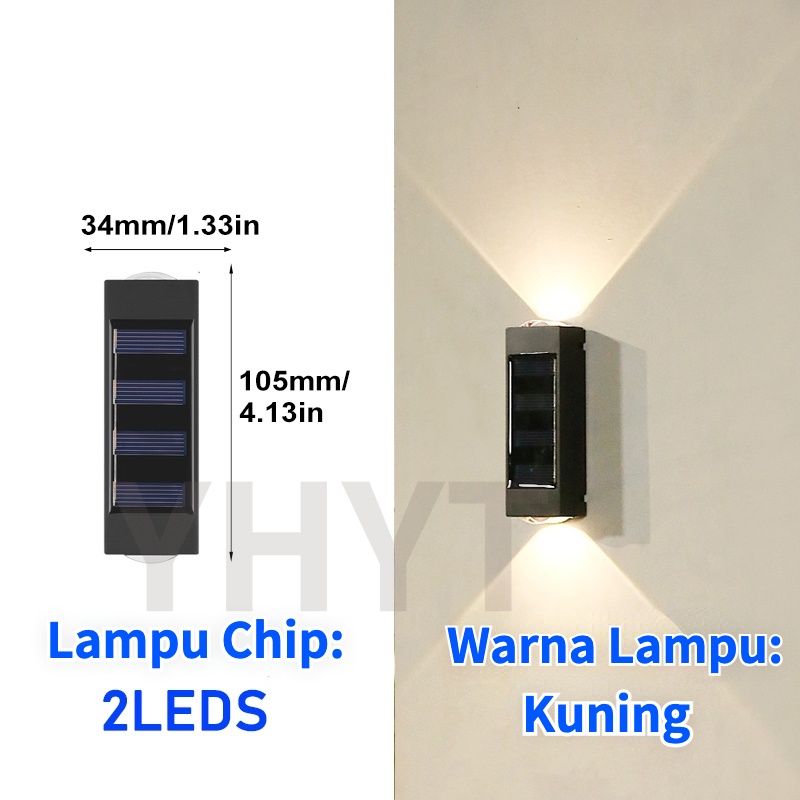 Jual 2/4/6/8/10 LED LAMPU DINDING MINIMALIS MODERN / LAMPU OUTDOOR DINDING TERAS / LAMPU TERAS ...