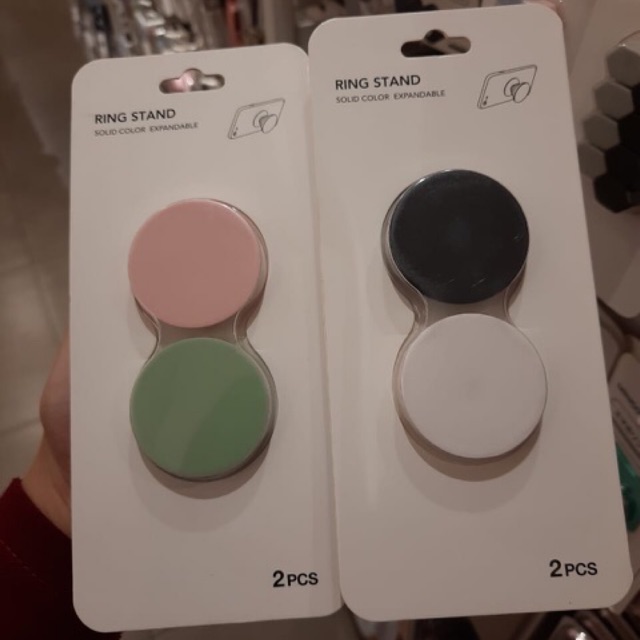 Jual MINISO phone ring bracket / pop socket miniso termurah . 1set 2pcs ...