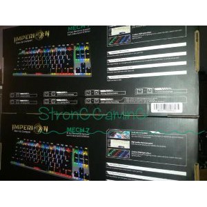 Jual stock baru IMPERION MECH 7 Mechanikal Keyboard Blue Switch ...
