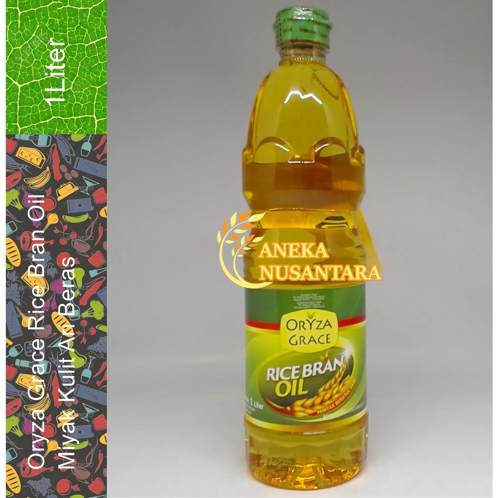Jual Oryza Grace Rice Bran Oil 1 LIter | Shopee Indonesia