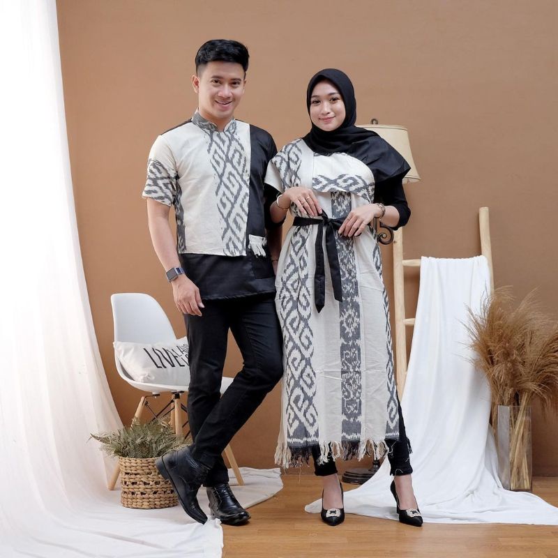 Jual couple tenun blangket jepara terbaru || sarimbit tenun kekinian ...