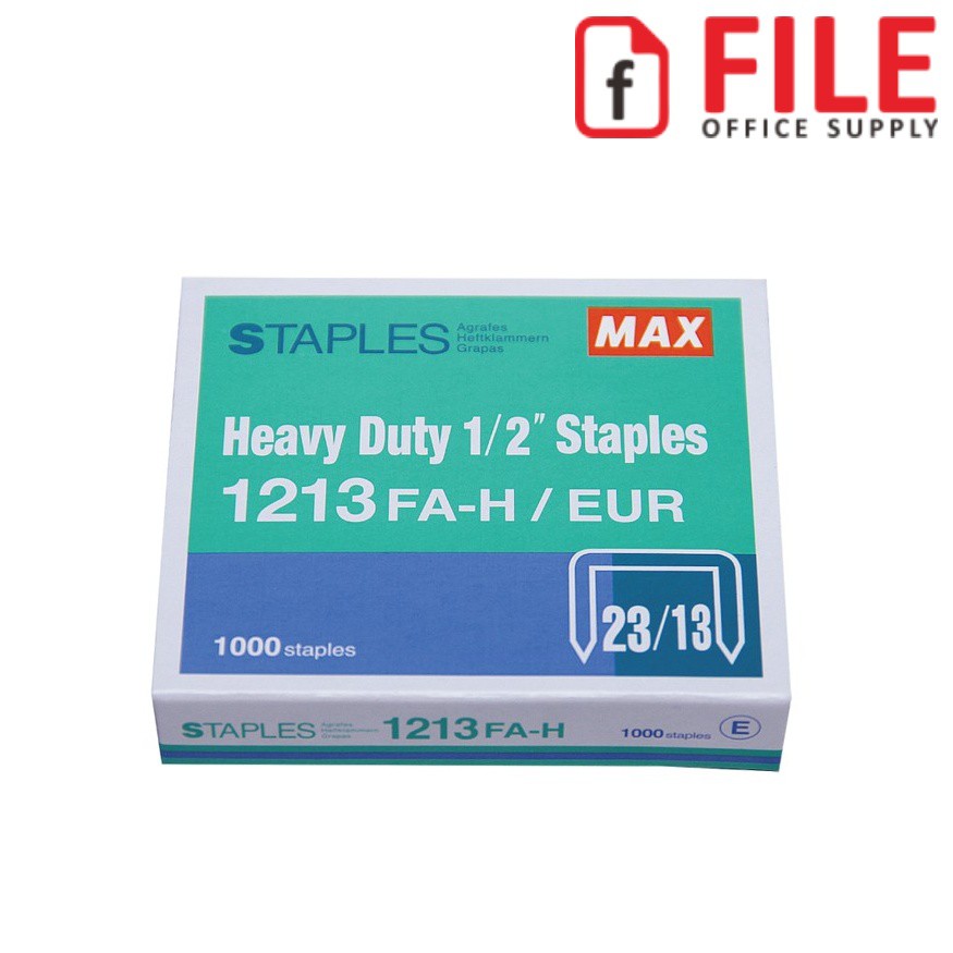 Jual Isi Staples Jilid Max Heavy Duty 1213 FA-H / ML 23/13 (1/2 ...