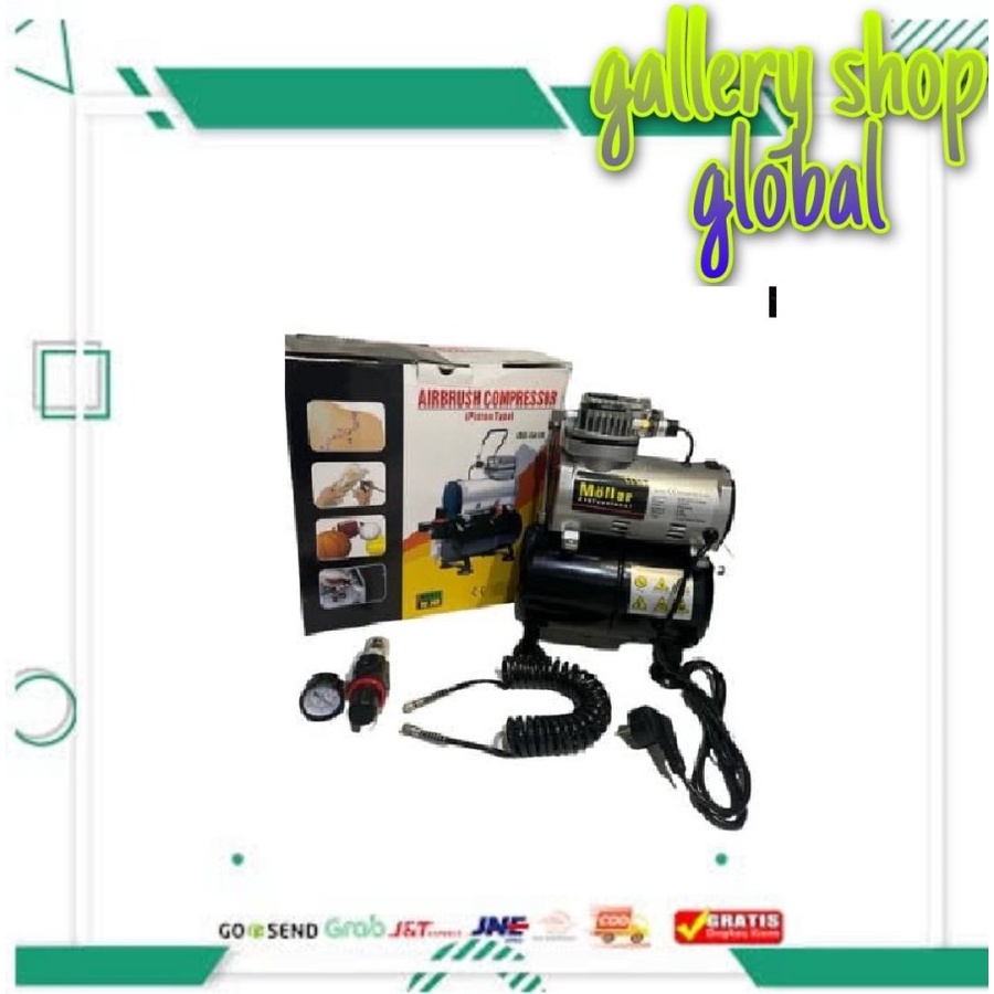 Jual Kompresor Mini Listrik Tabung 3L MOLLAR - Mini Compressor ...