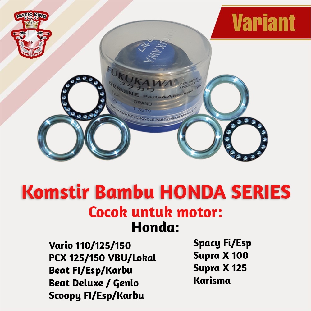 Jual Komstir comstir stang Honda Vario Beat scoopy spacy PCX Supra x ...