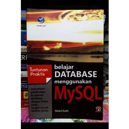 Jual Buku Tuntunan Praktis: Belajar Database Menggunakan MySQL | Shopee ...