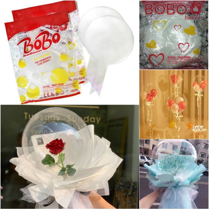 Jual BALON PVC TRANSPARAN Balon Bobo Merah 20 Inch Balon Pvc Balon ...
