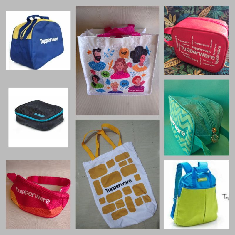 Jual tas / bag / pouch original tupperware | Shopee Indonesia