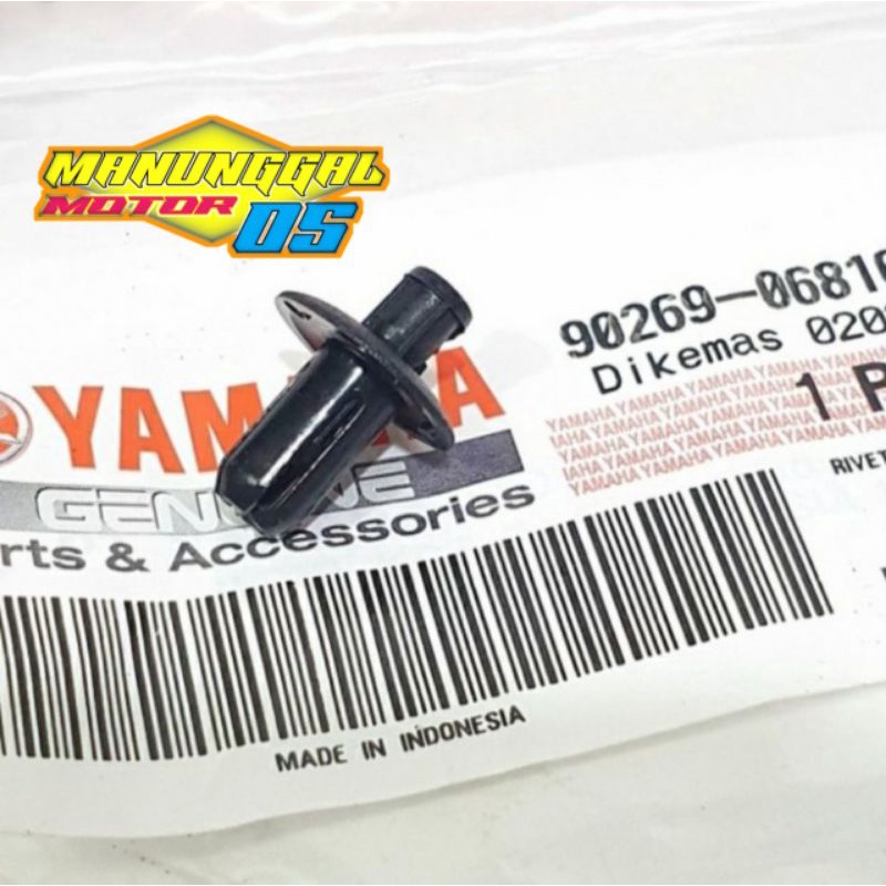 Jual Baut Rivet plastik Ceklokan Nmax, Lexi 125, Aerox 155, R25, XMAX ...