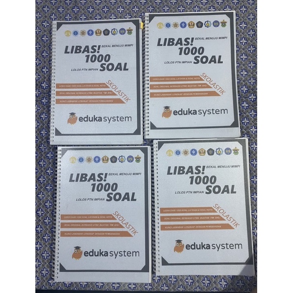 Jual EDUKA SYSTEM LIBAS 1000 SOAL SKOLASTIK / TPS | Shopee Indonesia