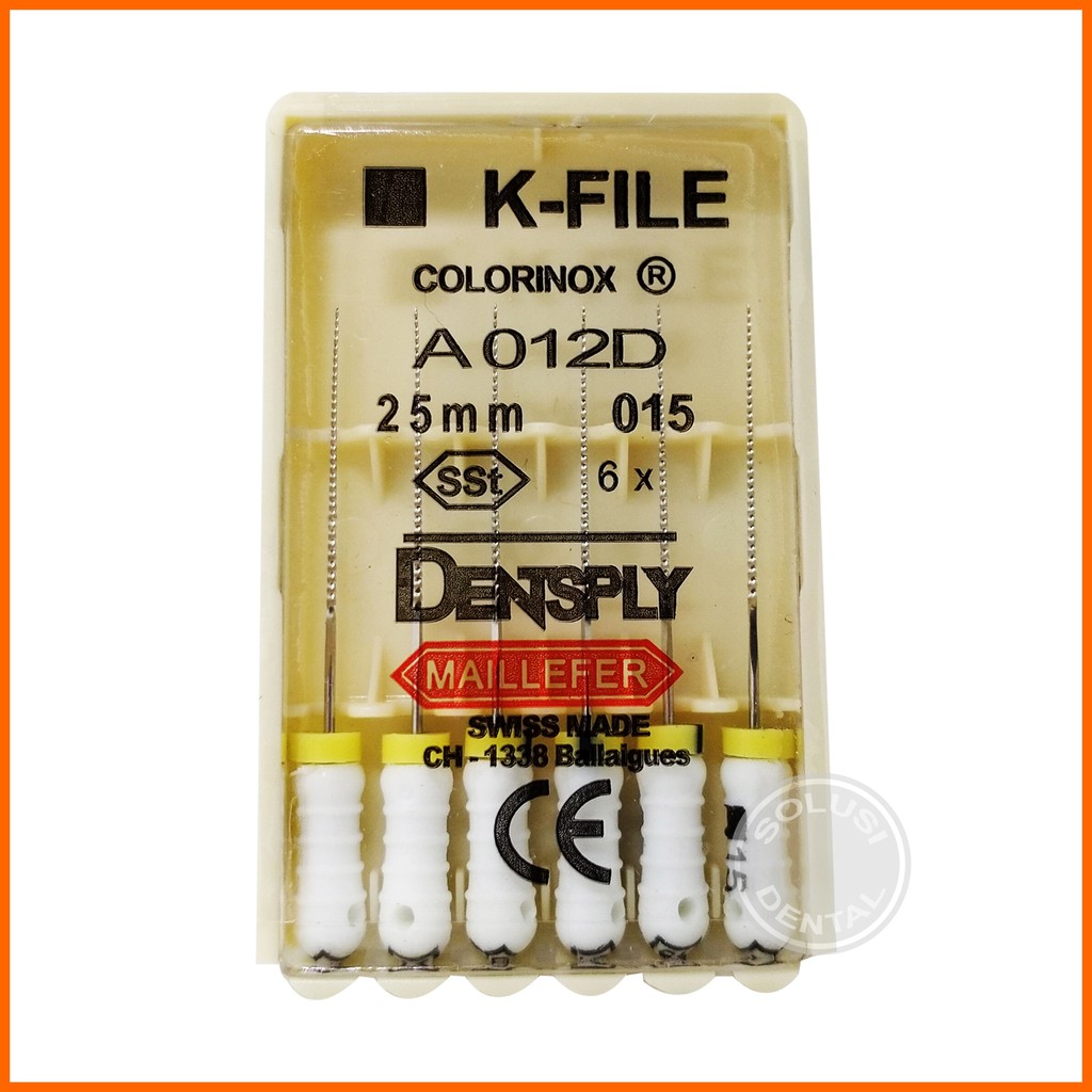 Jual K FILE DENTSPLY JARUM K FILE 25MM ASSORTED ENDODONTIC | Shopee ...