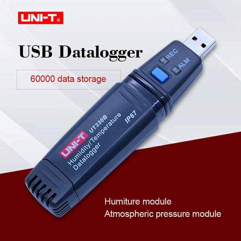 Jual Free Ongkir Uni T Ut330a B C Digital Data Logger Temperature Humidity Usb 60000 Temp