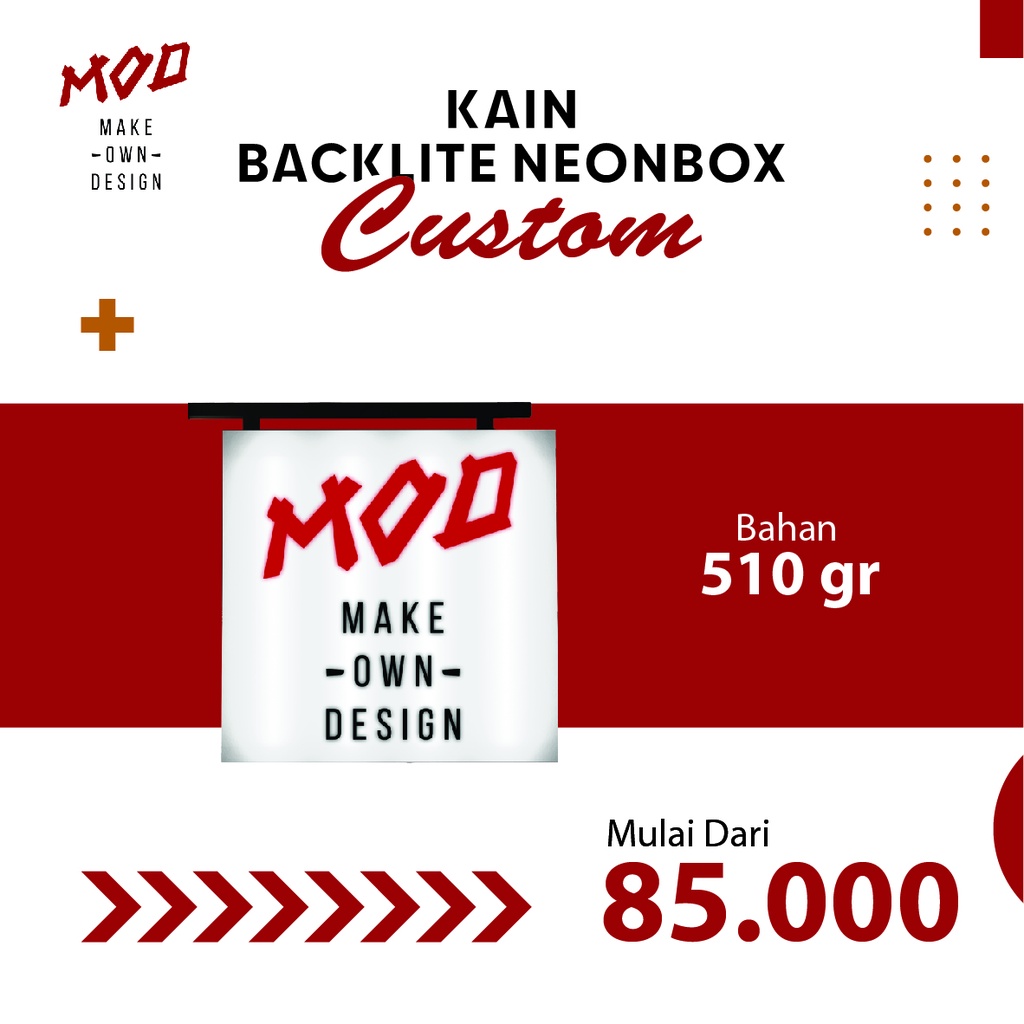 Jual BACKLITE BAHAN 510 gr | CETAK BAHAN SPANDUK UNTUK NEON BOX ...
