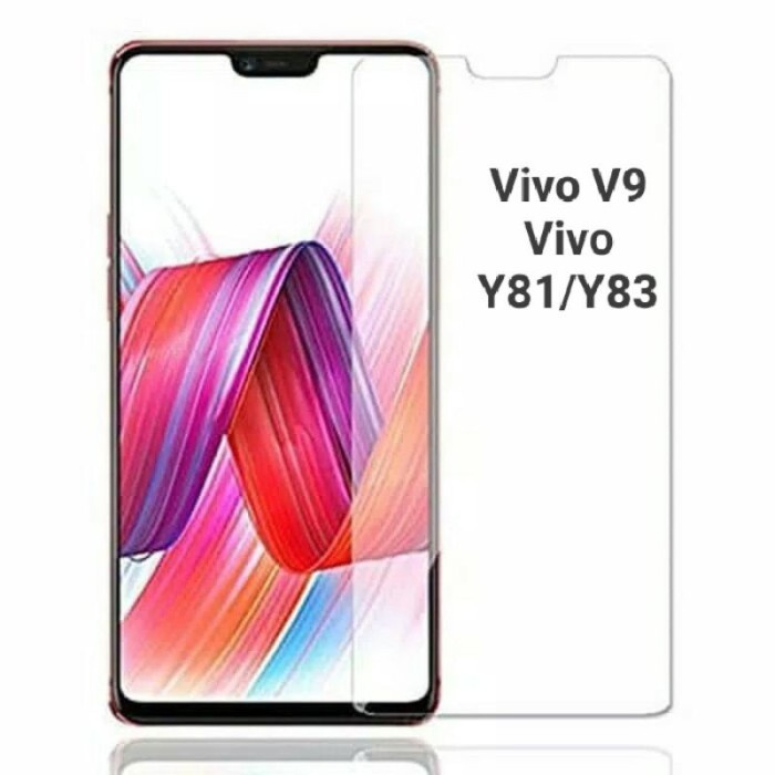 Jual Temperglas Tempered Glass Anti Gores Clear Bening Untuk Hp Vivo V9 Y81 Y83 . | Shopee Indonesia