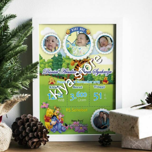 Jual FRAME BIODATA BAYI | Shopee Indonesia