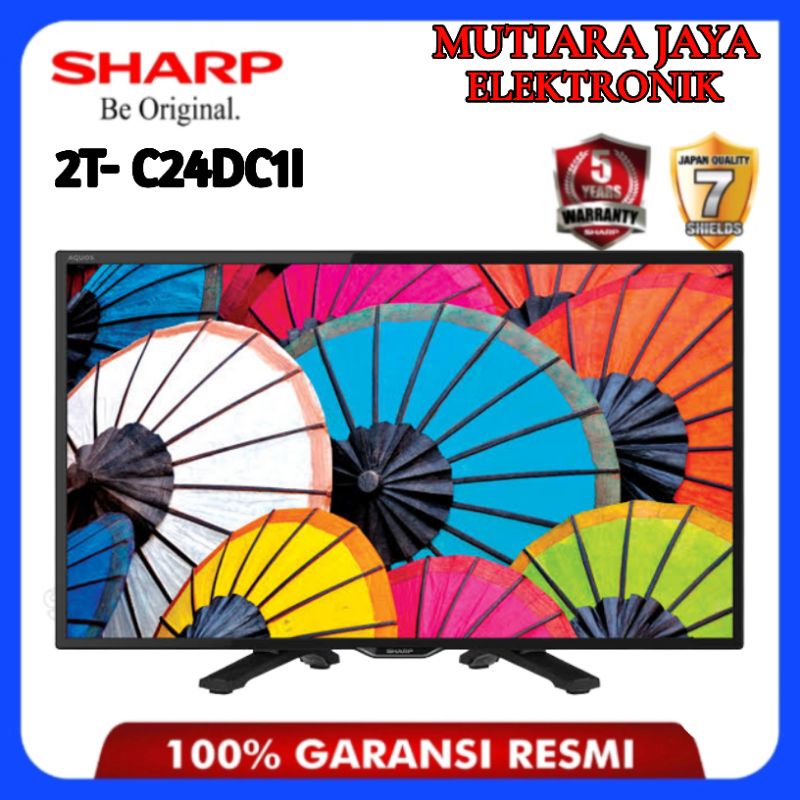 Jual LED SHARP 24 INCH TERBARU (2T-C24DC1L) | Shopee Indonesia