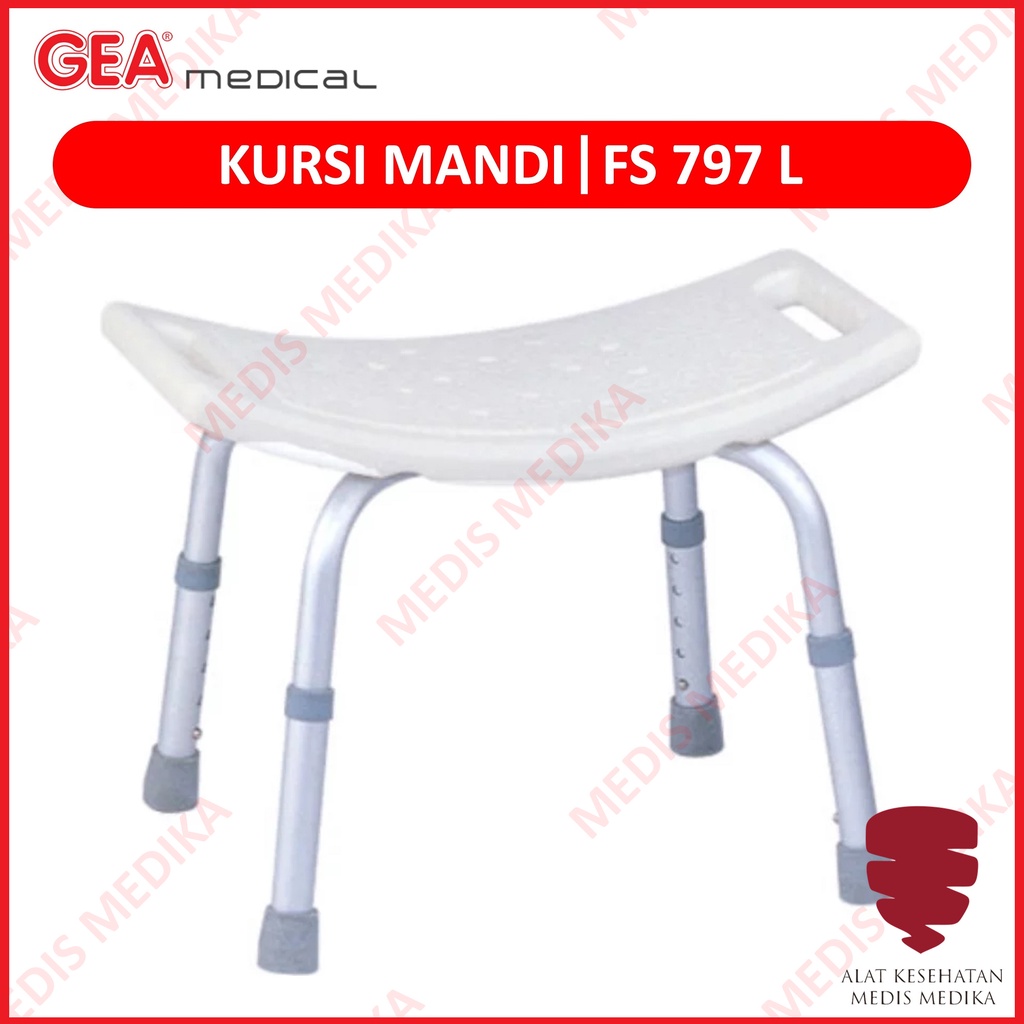 Jual Kursi Mandi FS797L GEA Alat Peralatan Bantu Penunjang Gerak Dewasa Medis | Shopee Indonesia