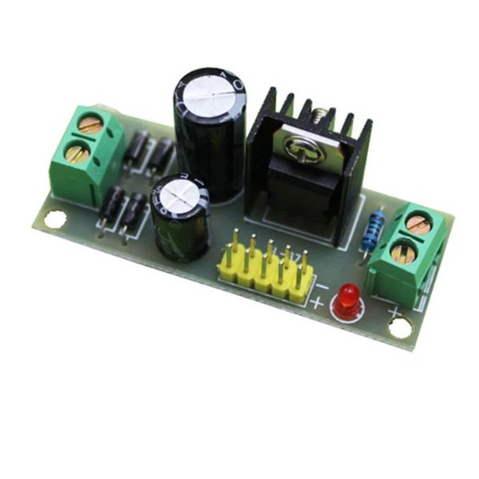 Jual Modul IC LM7805 Tiga Terminal Voltage Regulator 5V untuk Arduino ...