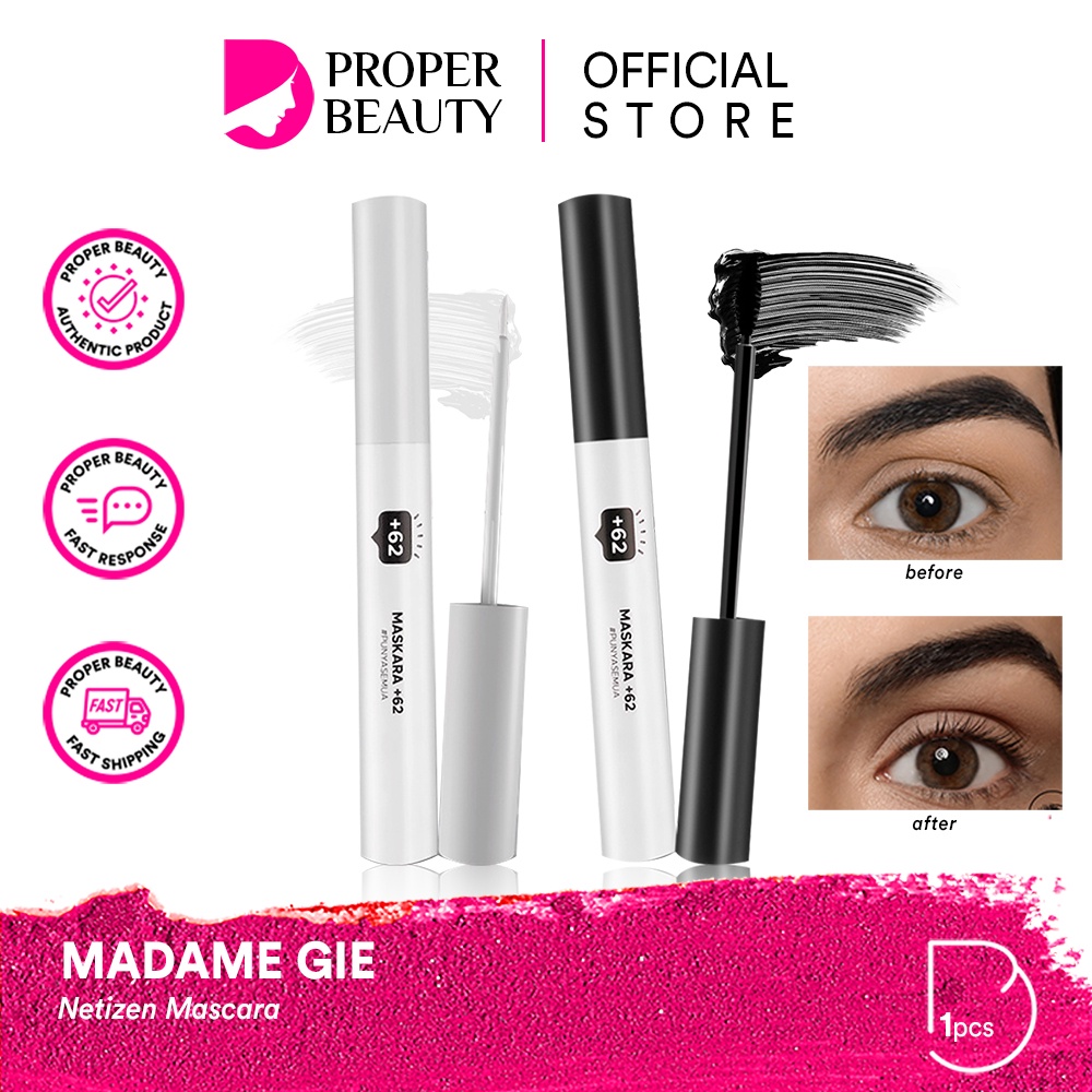 Jual MADAME GIE Netizen Mascara Indonesia / Maskara Smudgeproof ...