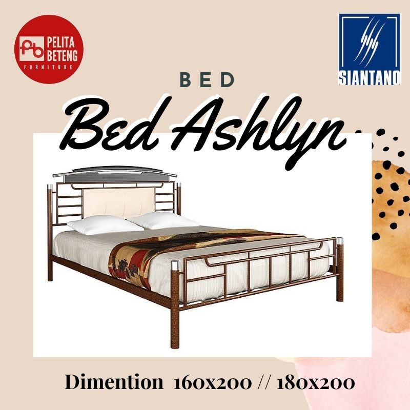 Jual Siantano Ranjang Besi Bed Ashlyn | Shopee Indonesia